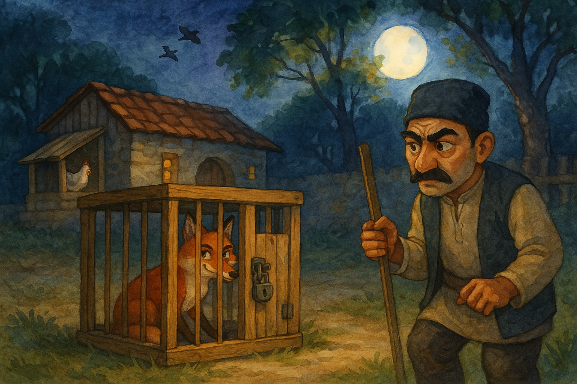 The Fox and the Wolves story — cleverness and consequence