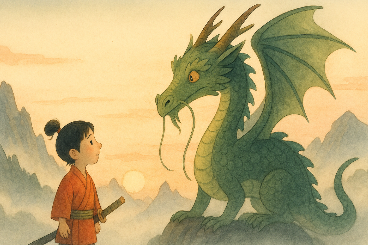Samurai Ismayil and the Dragon — a great tale that turns fear into peace