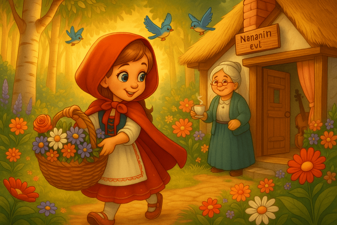Qırmızı Papaq və Nənənin Evi — sükutun səsi və skripkanın nağılı ...